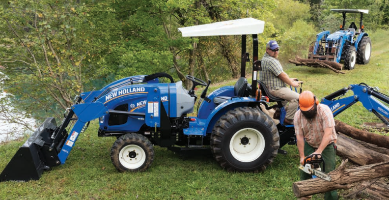 New Holland Boomer™ 55 – Compact Tractor for Landscaping and Horticulture
