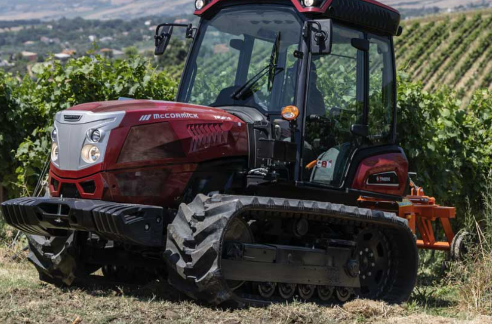 McCormick X4.105 TF/TM – Crawler Tractor for Orchards and Mountains