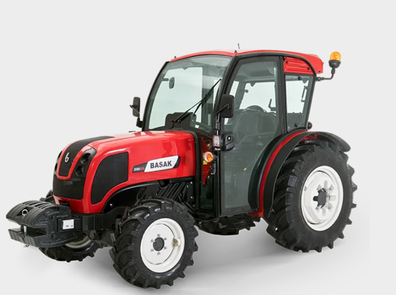 Başak Tractor 2080 BB Cabin – 4WD Garden Tractor with Cabin for Orchard ...