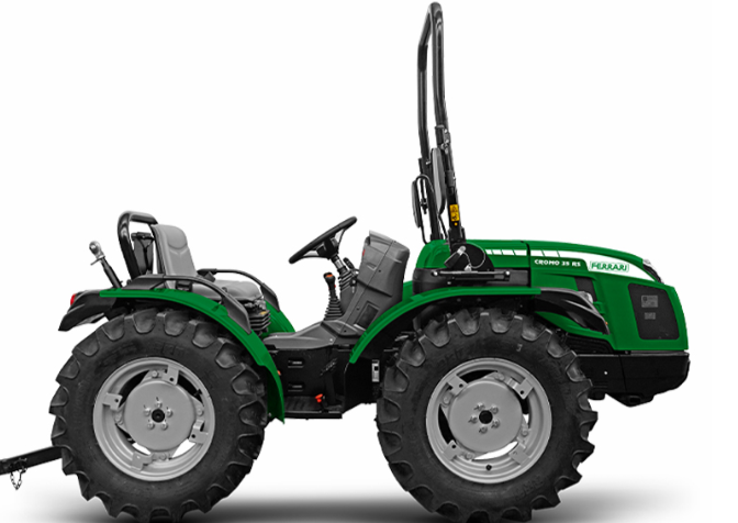 Ferrari Cromo 35 RS T4 – 4WD Specialized Tractor for Orchards and Vineyards