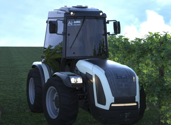 Ferrari Vega K90 AI-Tractor RS – 4WD Specialized Tractor for Orchards ...
