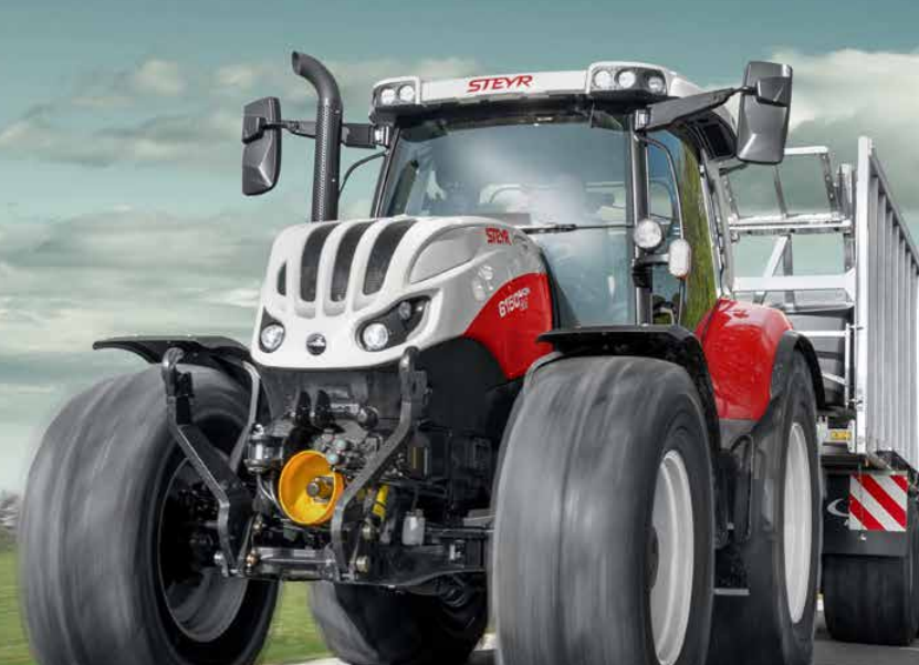STEYR PROFI CVT 4125 – 4WD Utility Tractor