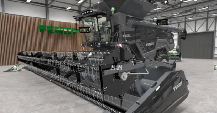 Fendt IDEAL 8 – 549 HP Combine Harvester for High-Capacity Harvesting