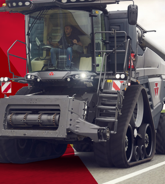 Massey Ferguson IDEAL 9T – 660 HP Combine Harvester with TrakRide