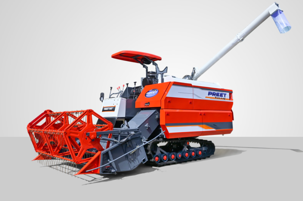 PREET 997 Stellar Maize Combine Harvester with AC Cabin – 101 HP Multi ...