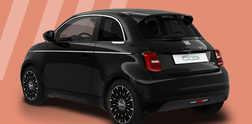 2025 Fiat 500e (RED) – Electric City Car