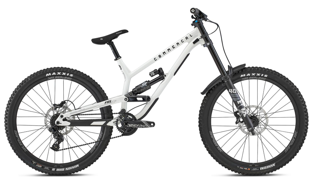 2025 Commencal FRS Essential Pure White – Freeride Bike