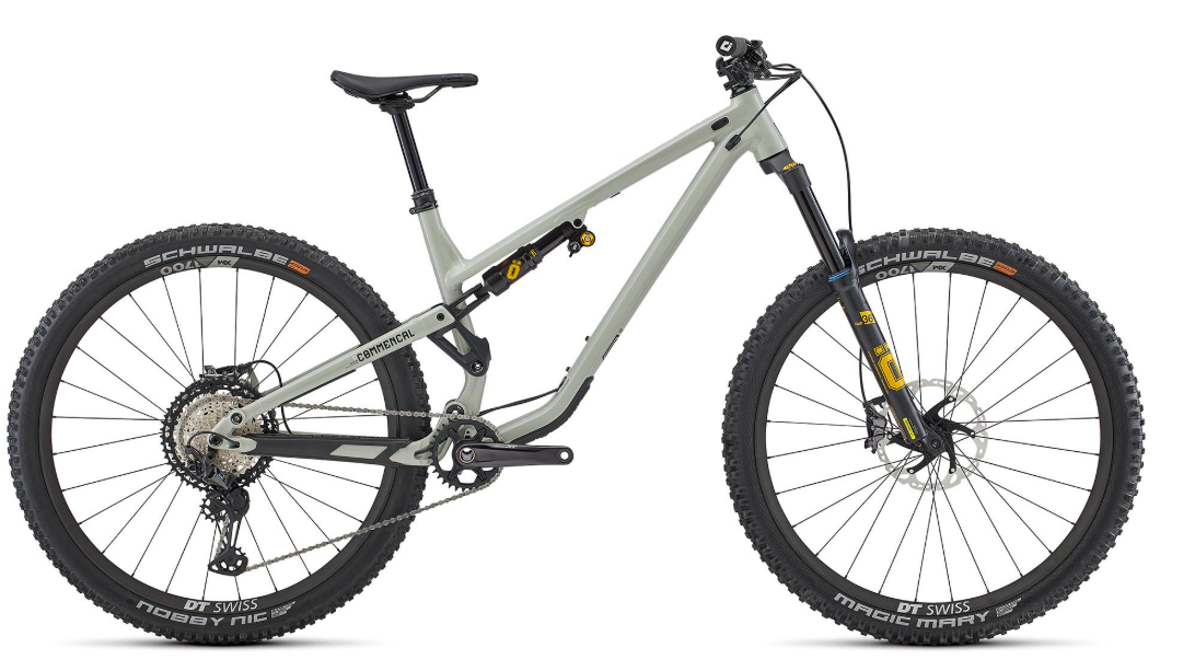 2025 Commencal Meta TR V4 Ohlins Edition Ash Grey – Trail Bike