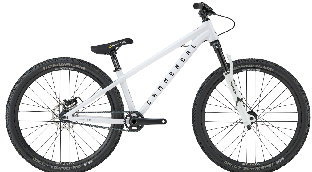 2026 Commencal Absolut Bomber Pure White – Dirt Jump Bike